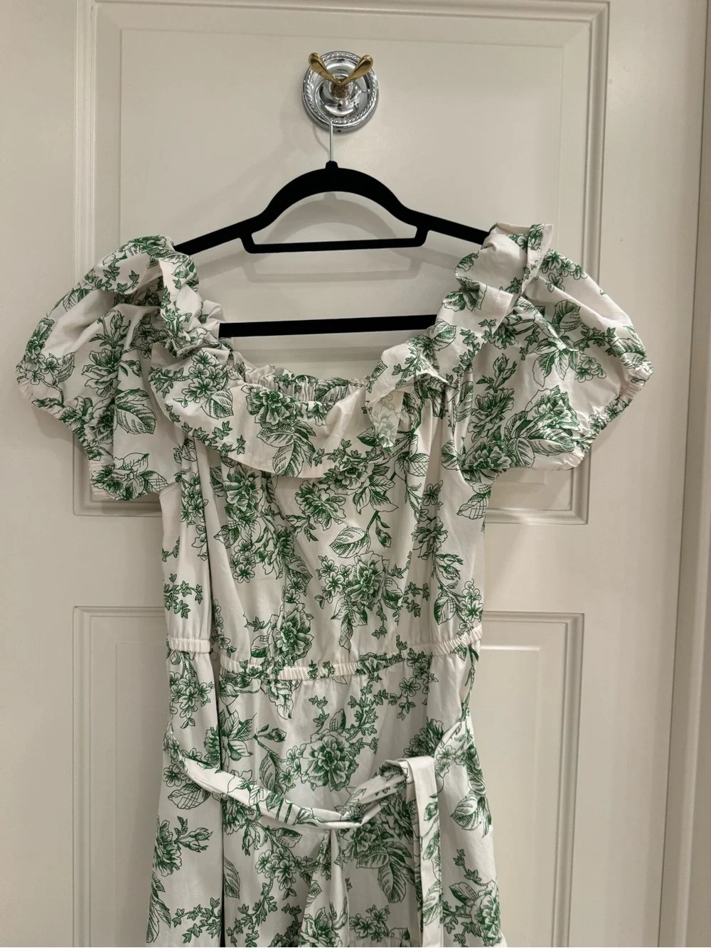 Rachel Parcell | Dresses | Rachel Parcell White Offshoulder Midi Dress ...